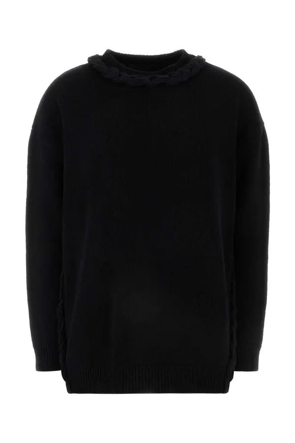 Valentino Garavani Wool Sweater For - Black
