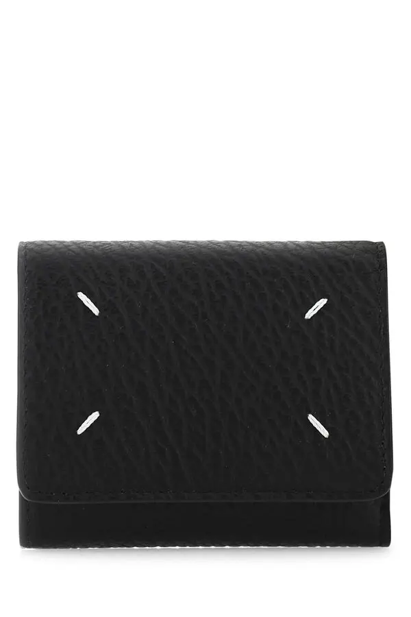 MAISON MARGIELA Leather Wallet 10.5 X 8.5 X 2 Cm
