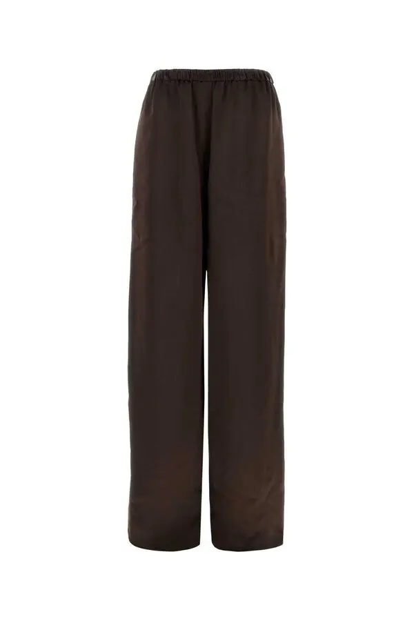 FERRAGAMO Satin Palazzo Pant