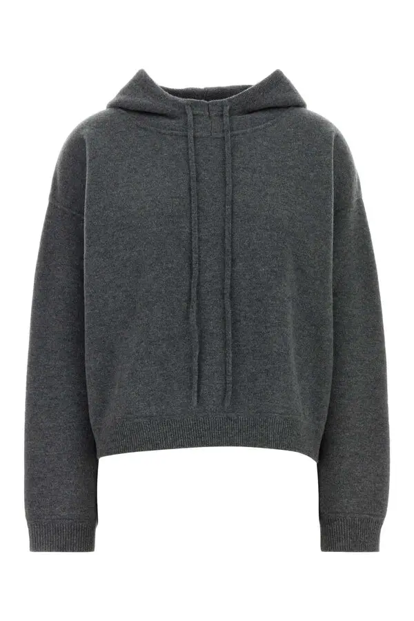 Loulou De Saison Oversize Sarla Cashmere Sweater - Grey