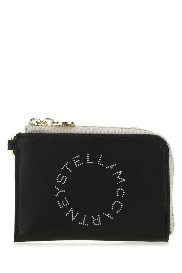 Stella McCartney Two-tone Alter Nappa Mini Card Holder