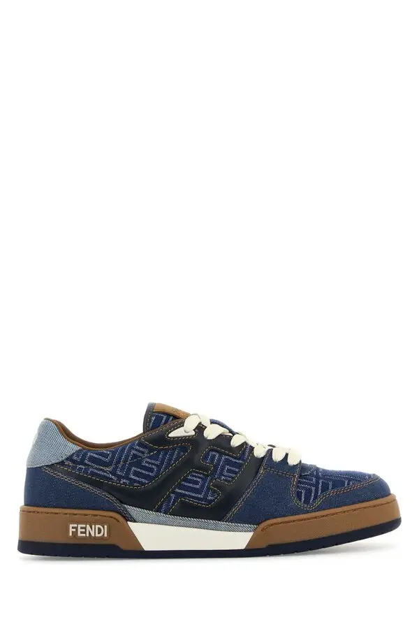 Fendi Denim Match Sneaker - Blue