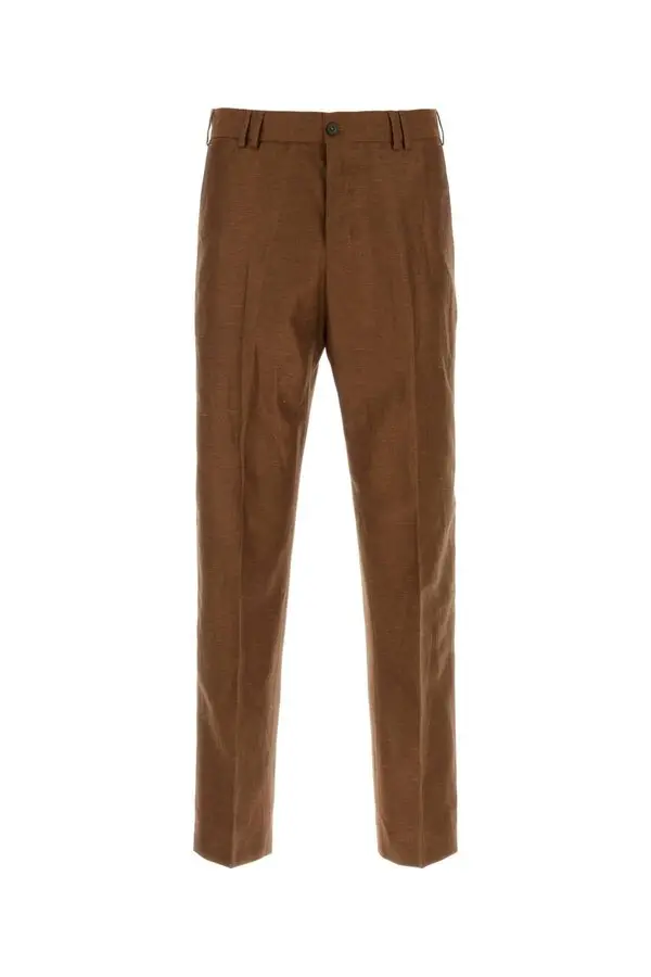 PT TORINO Michael Wool-linen Dress Pant