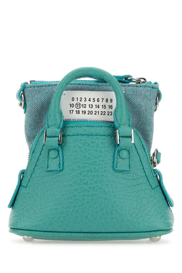 MAISON MARGIELA 5ac Classique Mini Baby Handbag - Green