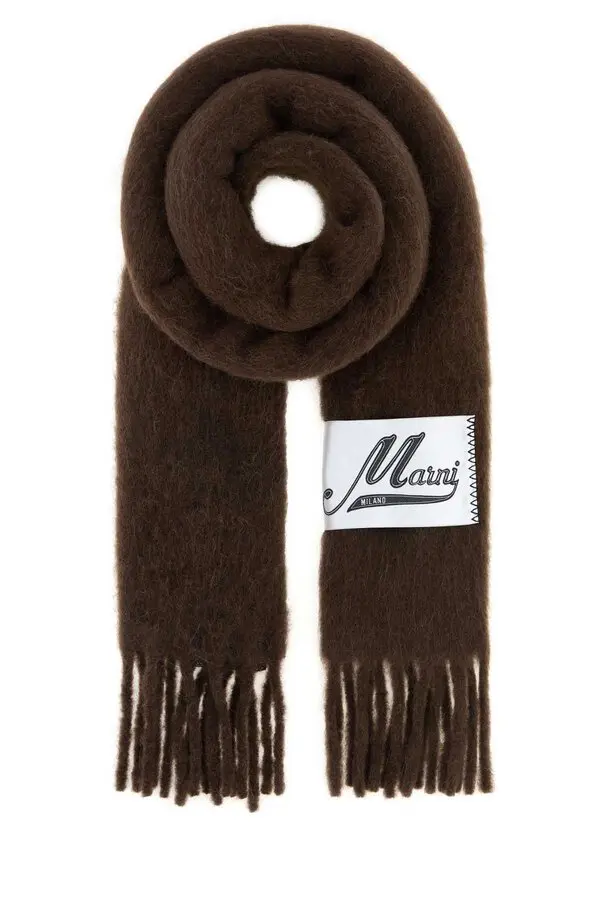 Marni Alpaca-blend Scarf, 216 X 38 Cm