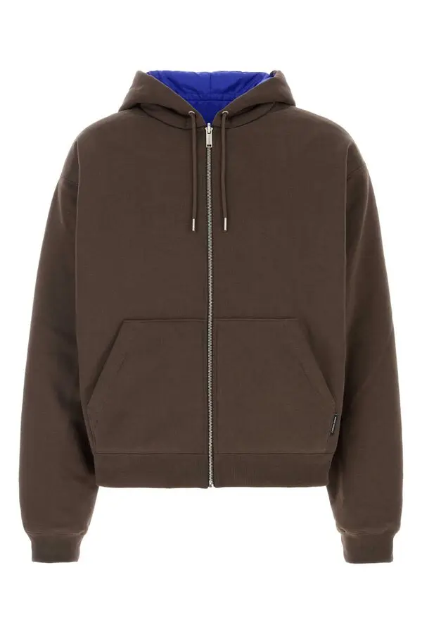 Canada Goose Reversible Cotton Sweatshirt With Down-feather Padding For - Brown