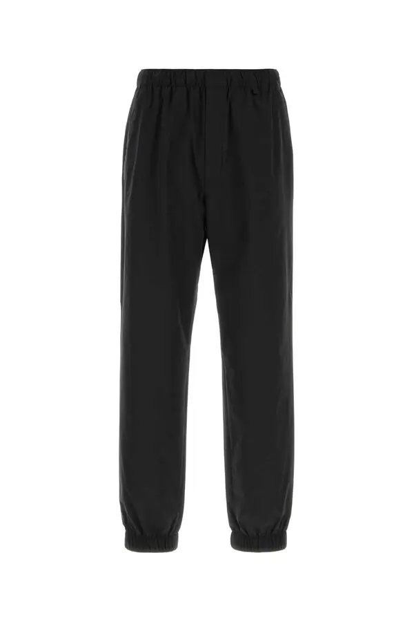 Moncler Canvas Joggers With Stretch Comfort