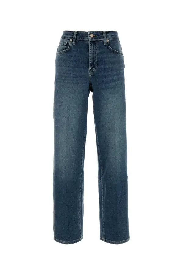 Seven For All Mankind Stretch Denim Stovepipe Jeans