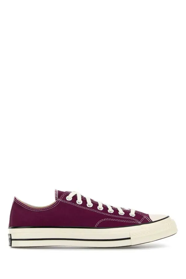CONVERSE Chuck 70 Low Top Canvas Sneakers - Purple