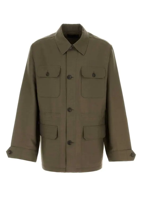 Prada Mohair-blend Jacket For