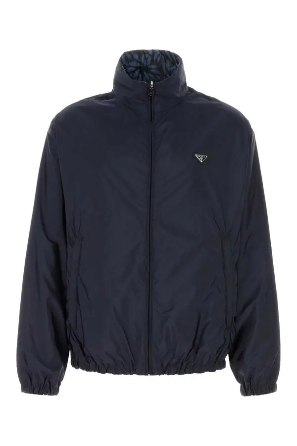 Prada Re-nylon Reversible Zip-up Jacket