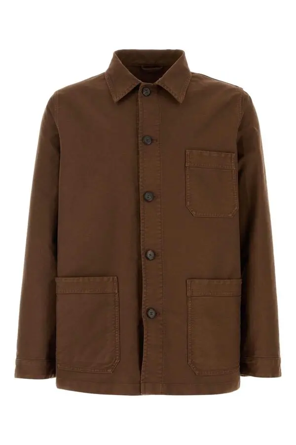 Prada Canvas Jacket - Brown