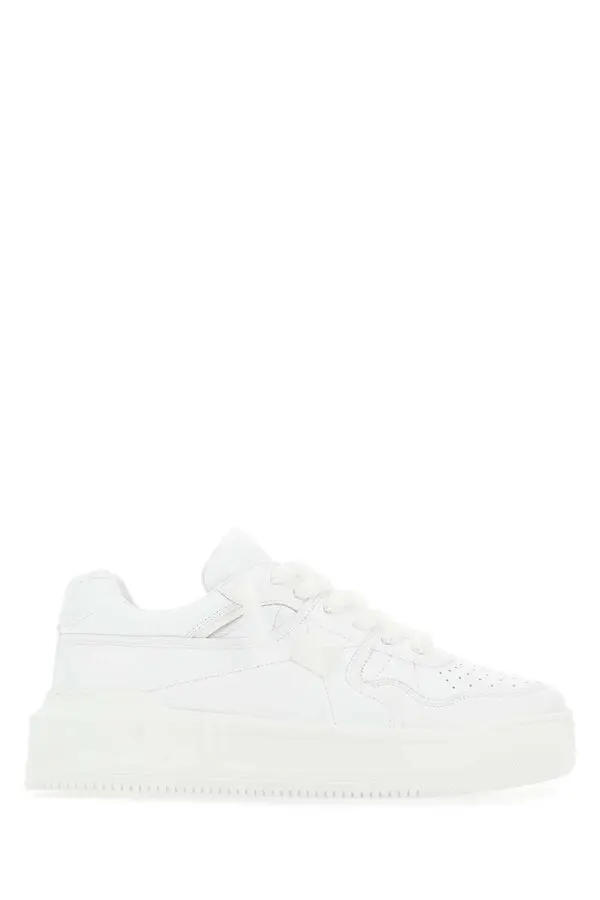 Valentino Garavani One Stud Xl Nappa Leather Sneaker For - White