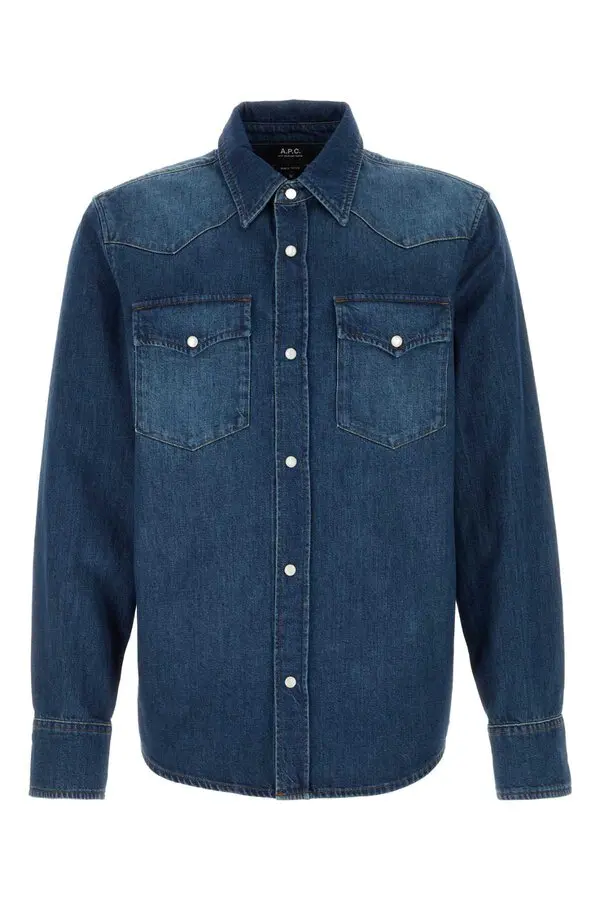 A.p.c. Denim Western Shirt