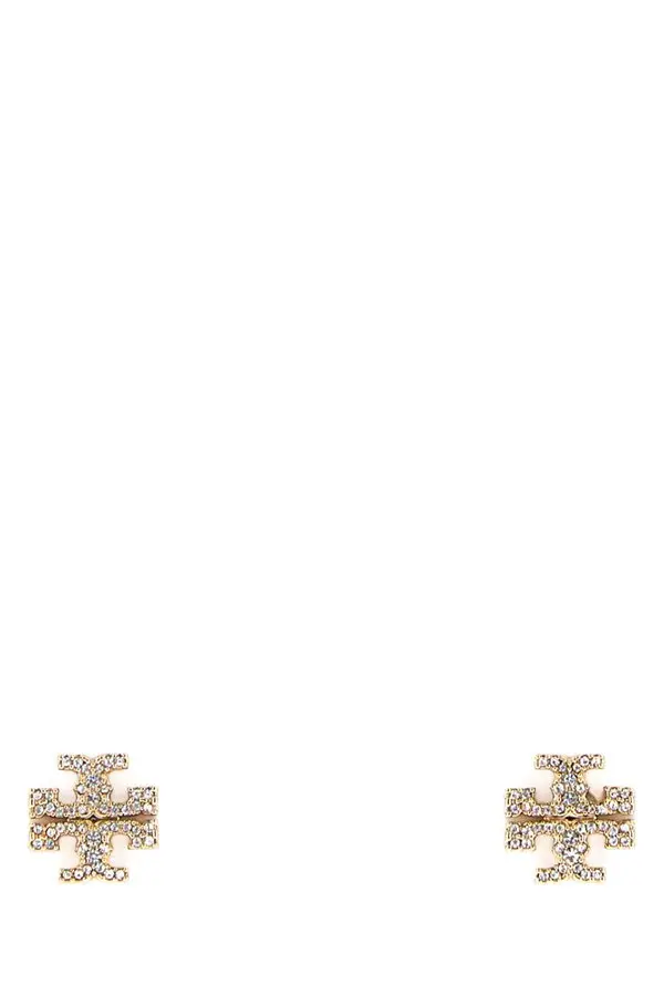 Tory Burch 1.5 Cm Embellished Metal Stud Earrings