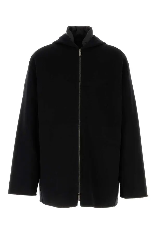 Prada Padded Silk Jacket With Cashmere Lining