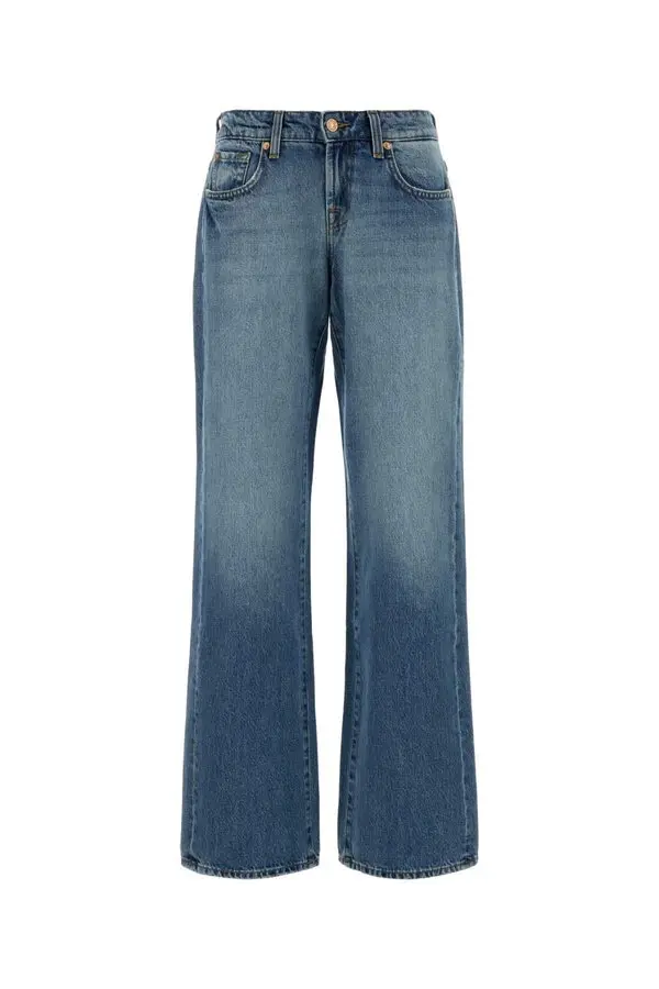 Seven For All Mankind Denim Low Straight Jeans