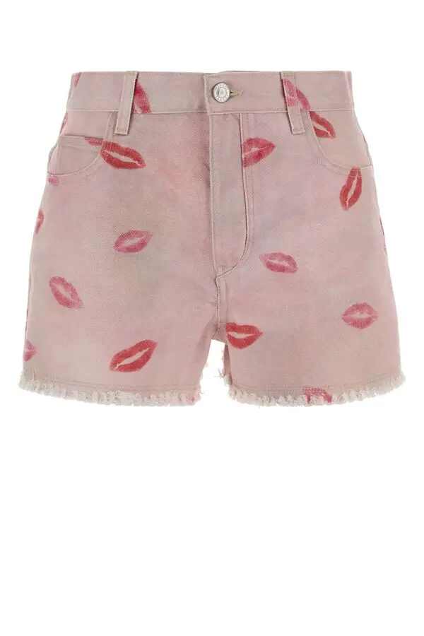 Isabel Marant Étoile Denim Shorts - Printed