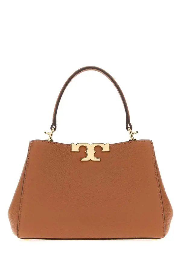 Tory Burch Mini Eleanor Leather Handbag - Camel