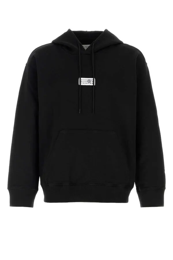 MAISON MARGIELA Cotton Hoodie - Black