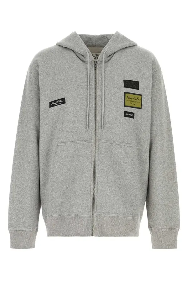 MAISON MARGIELA Cotton Sweatshirt - Grey