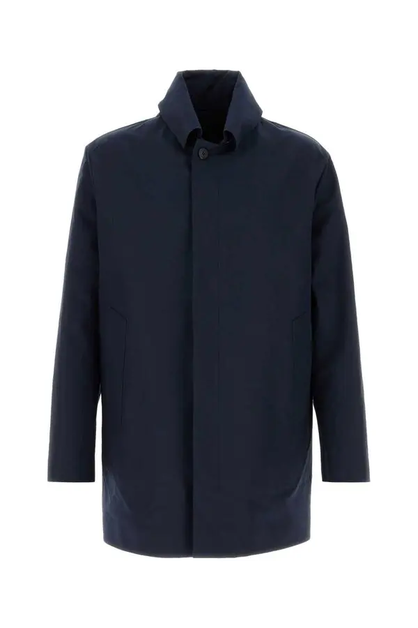 Prada Cotton Poplin Overcoat