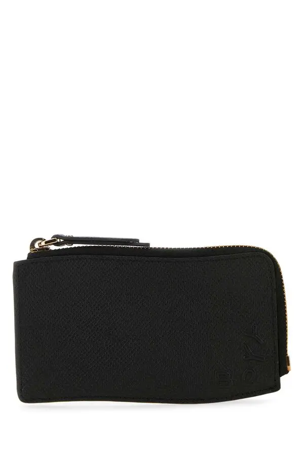 Boyy Leather Epsom Mini Cardholder, 11 Cm - Black