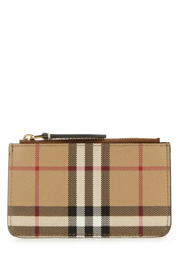 Burberry Printed Canvas Mini Coin Purse 13cm X 7cm