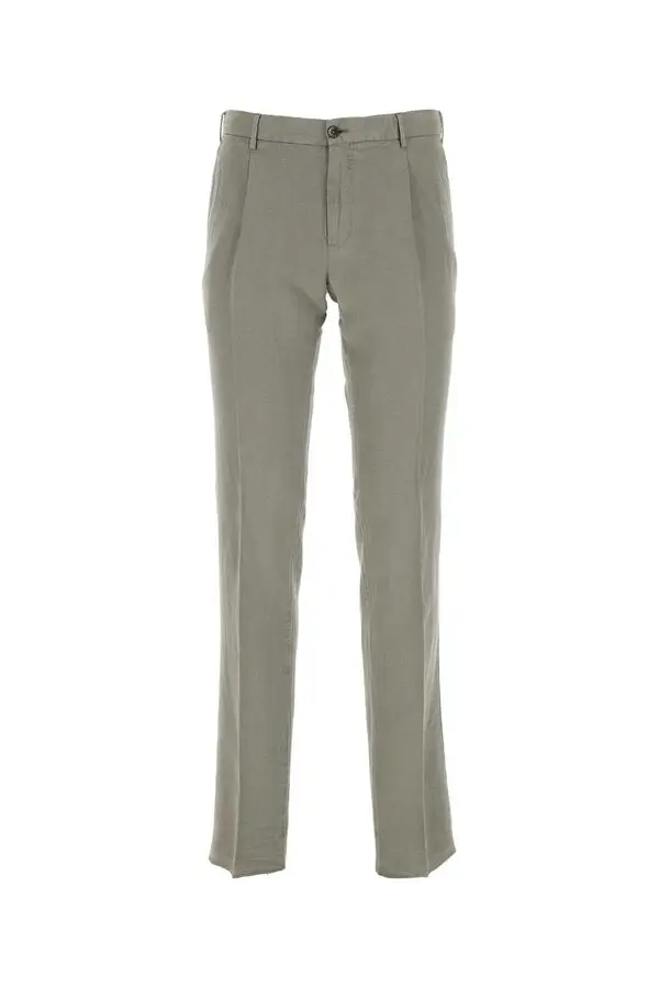 PT TORINO Lyocell-linen-cotton Blend Pants For