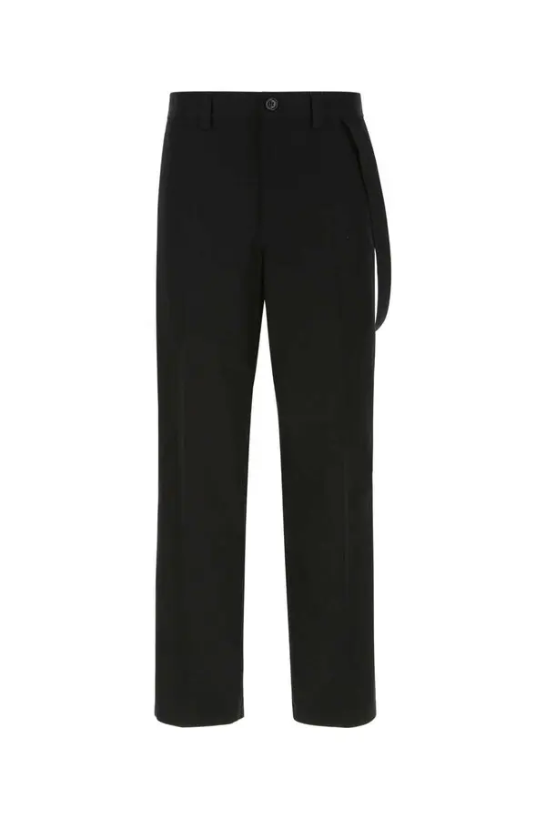 Burberry Cotton Wide-leg Pants