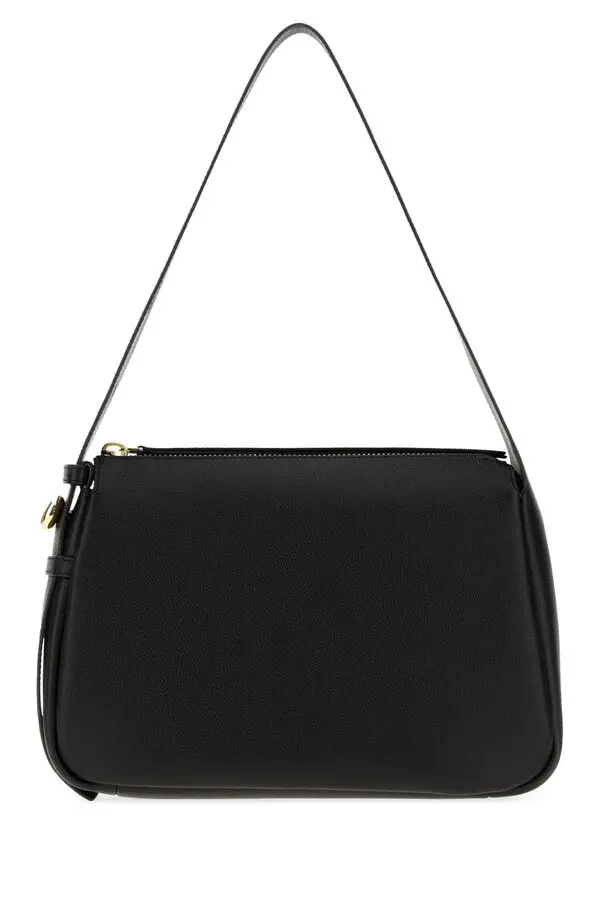 Tory Burch Romy Shoulder Handbag In Leather With 31 Cm X 19.5 Cm X 8 Cm Dimensions