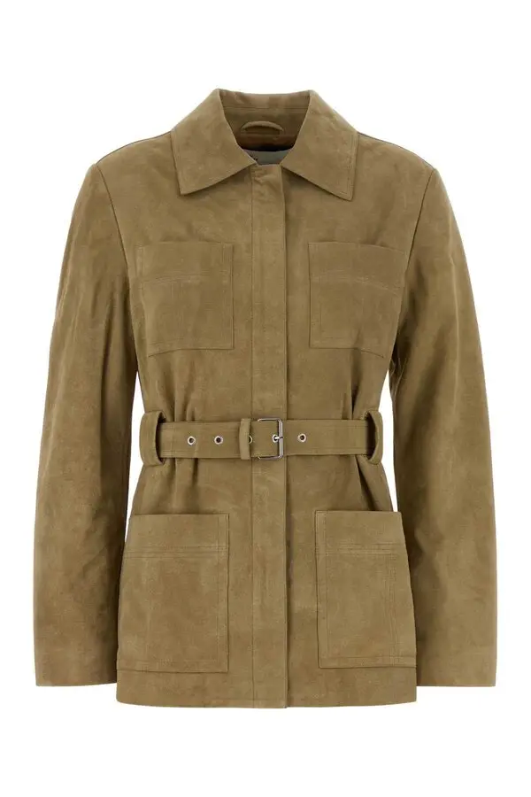 Tory Burch Ovine Leather Suede Jacket