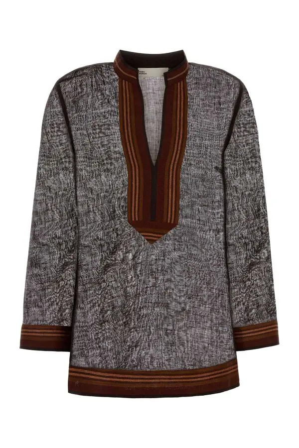Tory Burch Linen Blouse