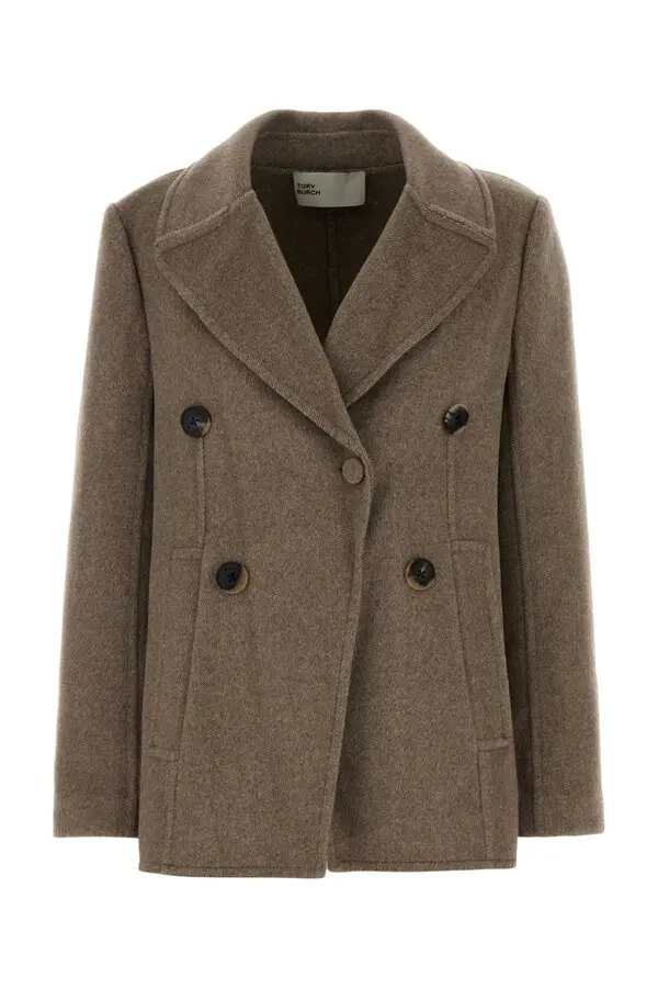 Tory Burch Dove Wool Blend Jacket