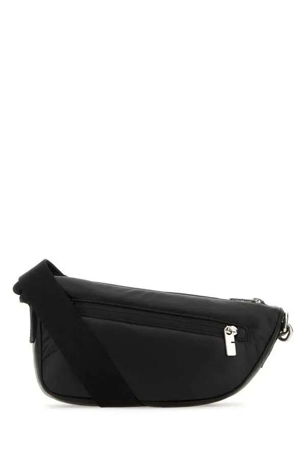 Burberry Shield Crossbody Handbag In Leather, 27 Cm Width