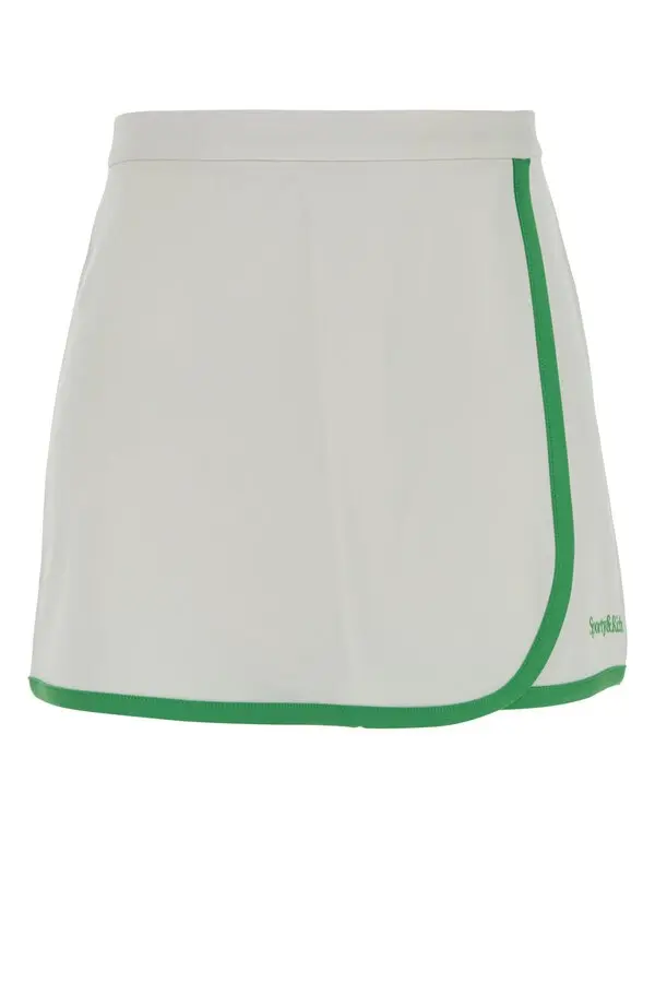 Sporty & Rich Performance Skirt With Contrast Piping