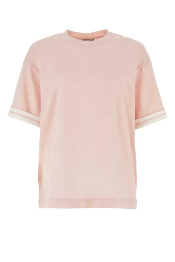 Burberry Cotton Oversize T-shirt - Pink