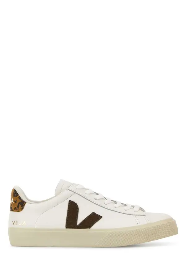 VEJA Leather Campo Sneakers - White