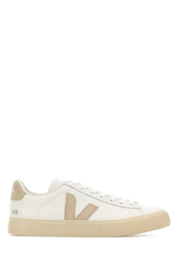 VEJA Chromefree Leather Campo Sneakers - White