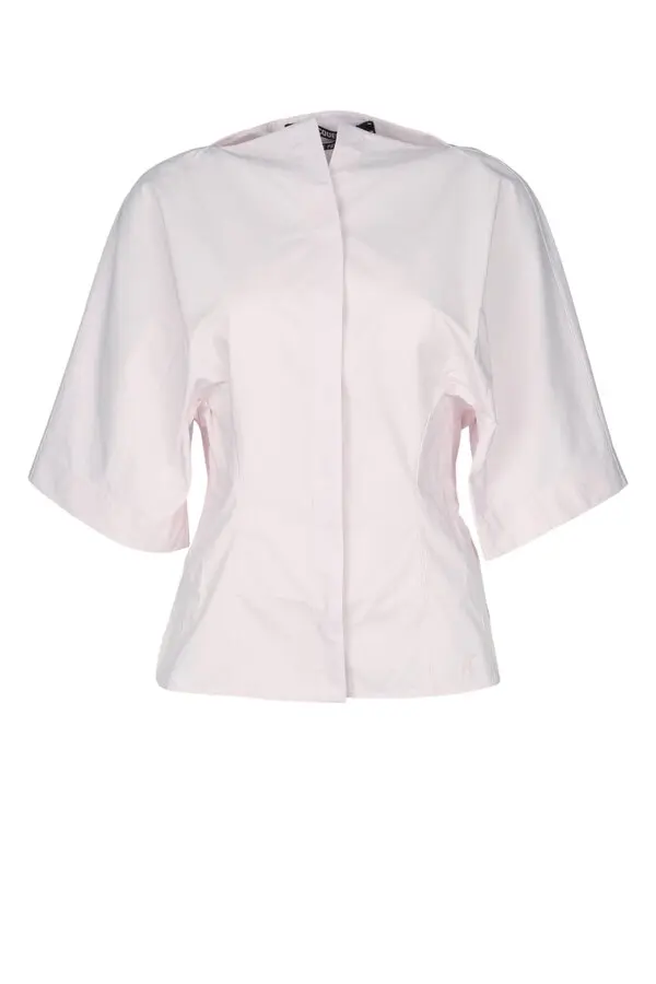 Jacquemus Jacquard Cotton Shirt - Lightpink