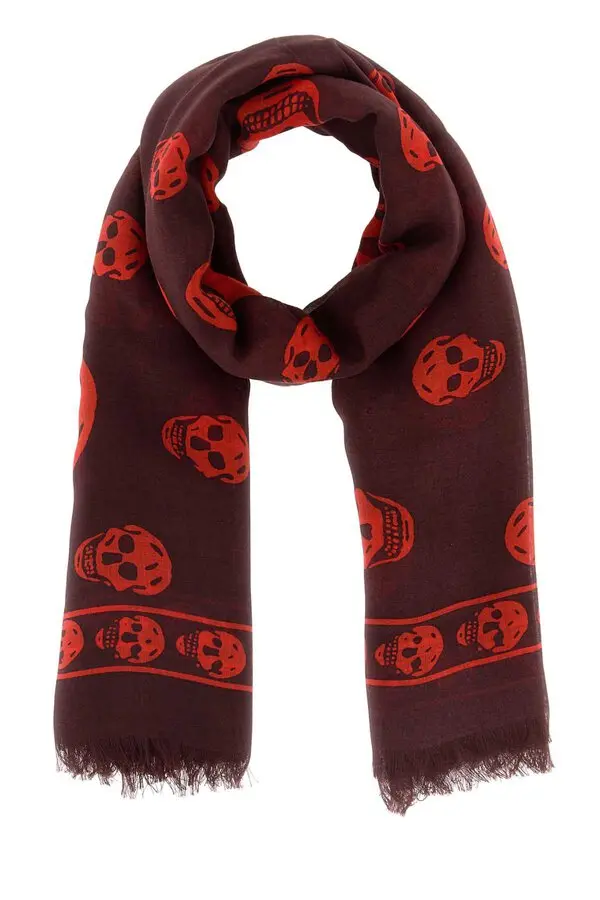 Alexander McQueen No Brand. 120 X 104 Cm Modal-silk Scarf - Printed