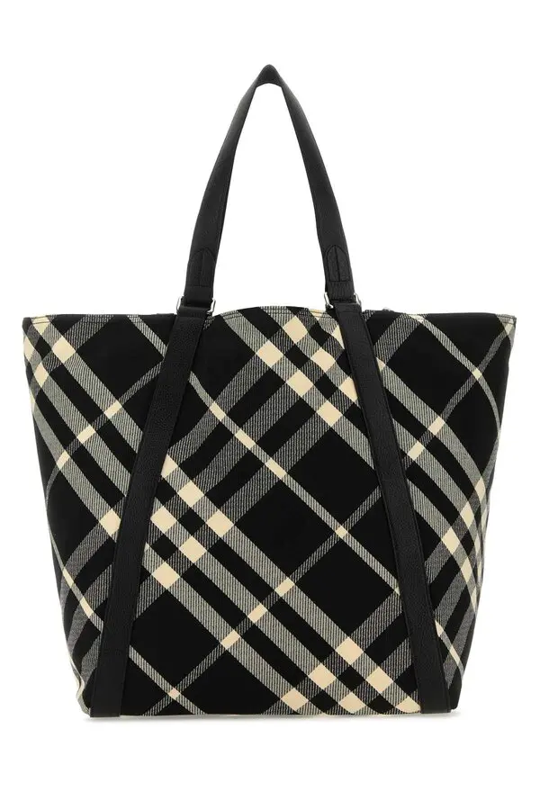 Burberry Embroidered Fabric Festival Shopping Handbag, 37 Cm X 43 Cm X 26 Cm - Printed