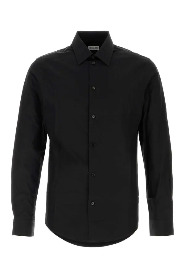 Burberry Poplin Shirt - Black