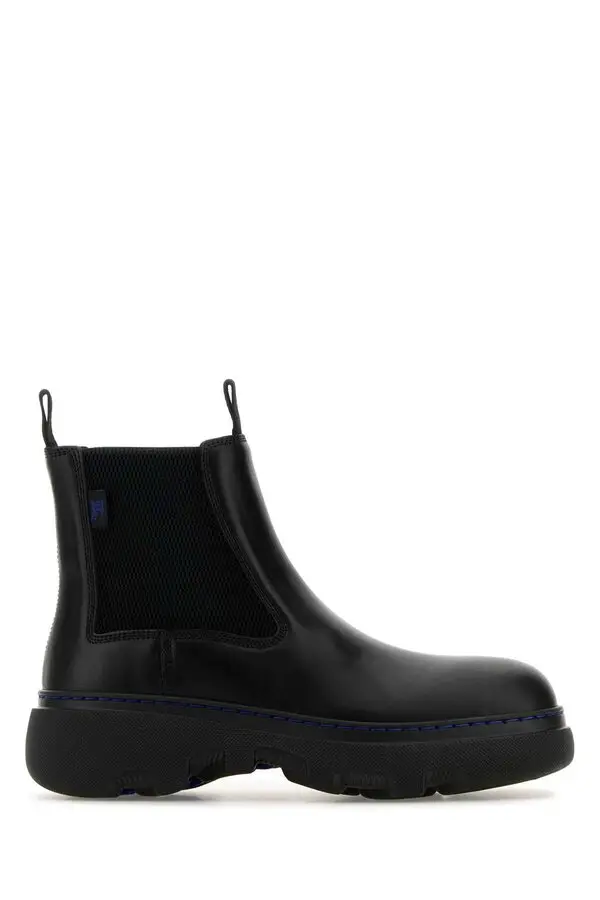 Burberry Leather Chelsea Boots