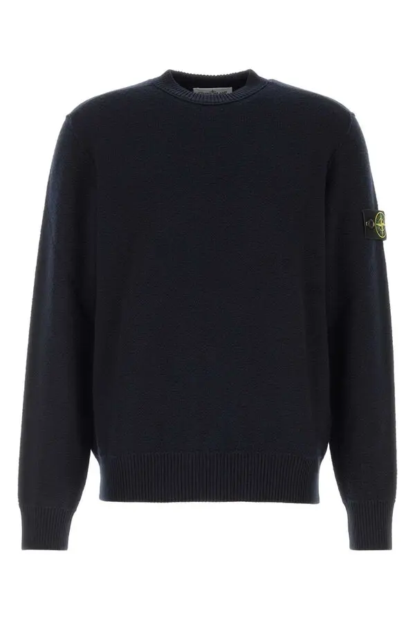 Stone Island 100% Virgin Wool Knit Sweater