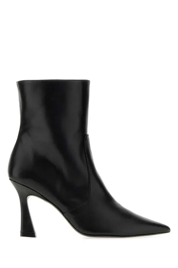 STUART WEITZMAN Leather Vinnie Ankle Boots
