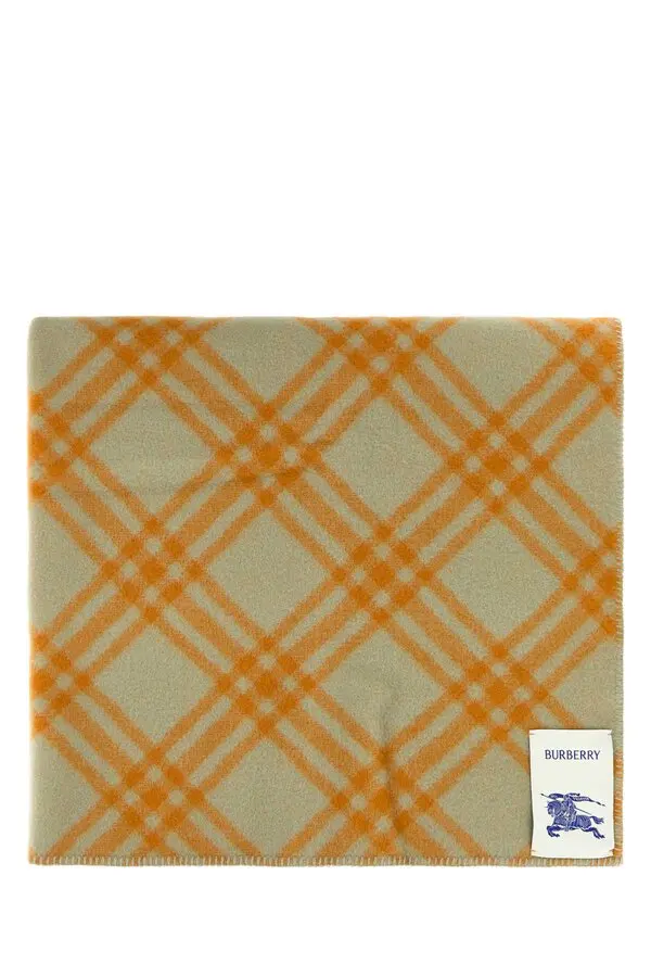 Burberry Embroidered Wool Blanket, 200 Cm X 135 Cm