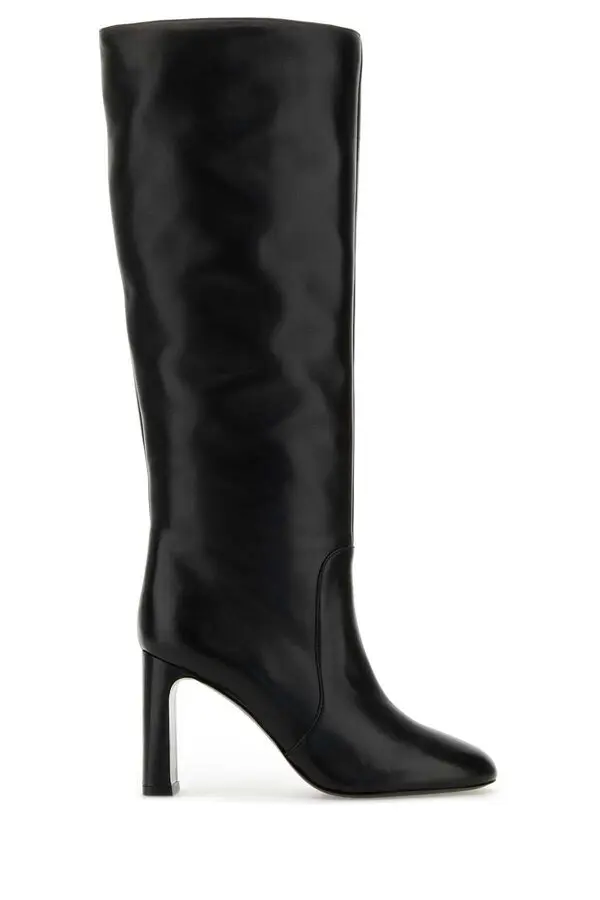 STUART WEITZMAN Babette Nappa Leather High Heel Boots