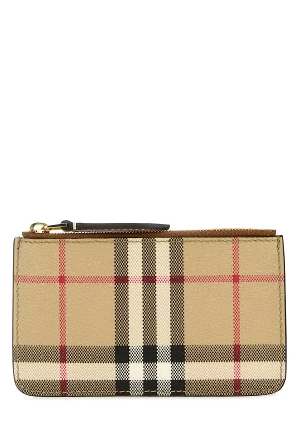 Burberry Mini E-canvas Card Holder
