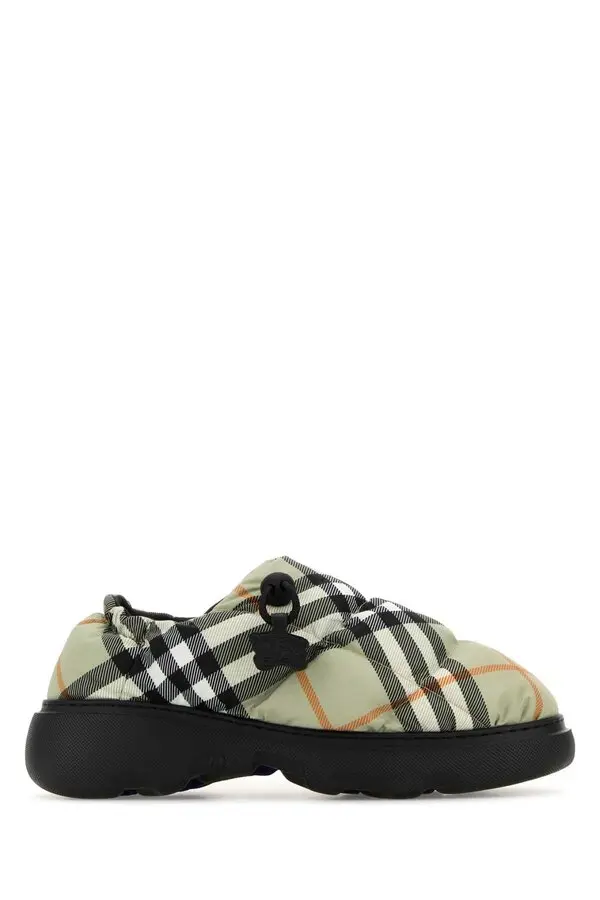 Burberry Fabric Pillow Check Slip-on Sneakers For - Printed